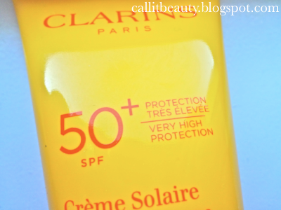 call it beauty.: Clarins Sunscreen Control Cream For Face: Sun ...
