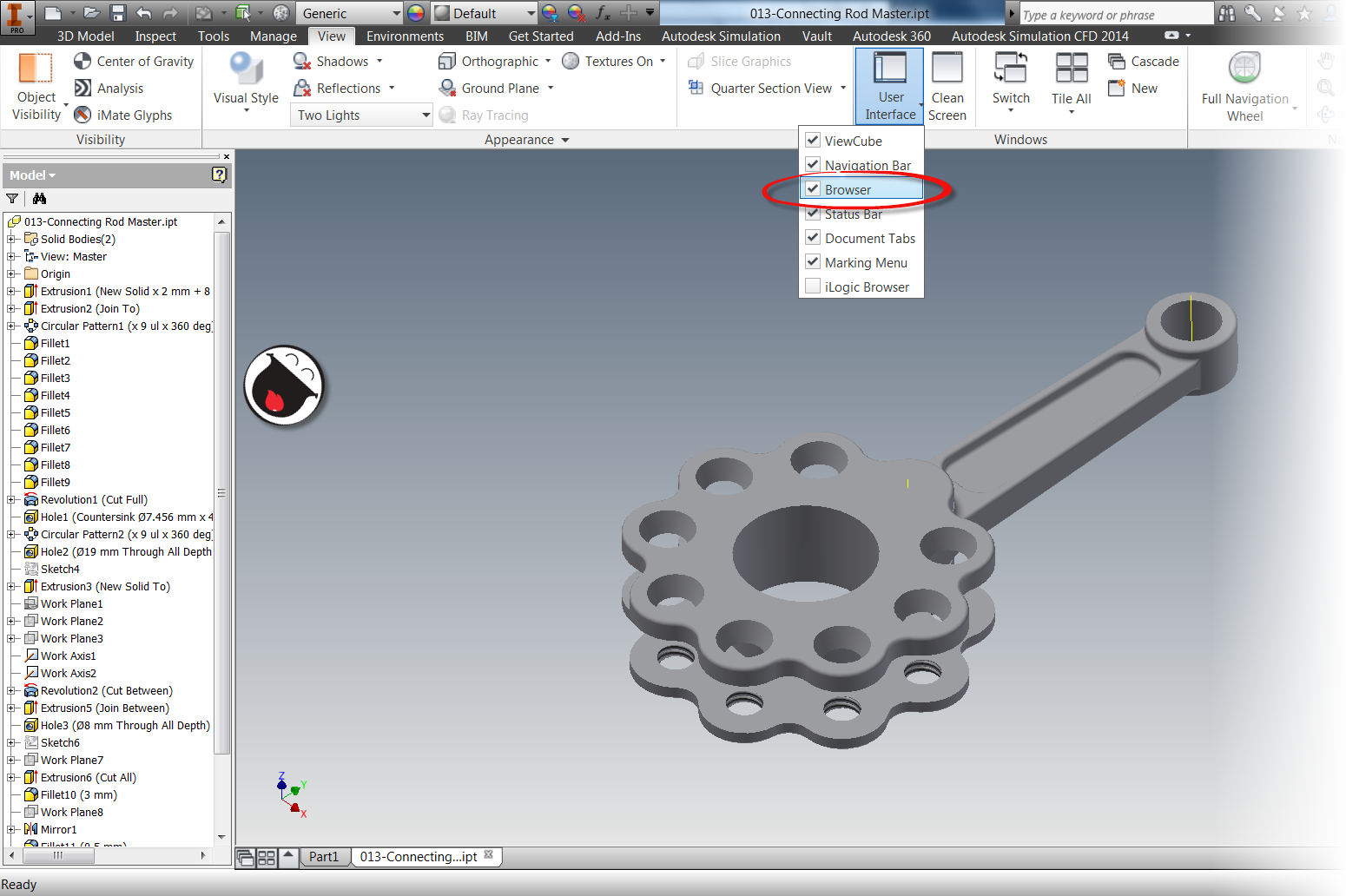 Check the Browser checkbox, and celebrate