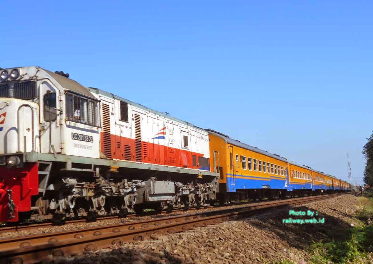 Kereta Api Kertajaya Tambahan, KA Penumpang Terpanjang di Indonesia ...