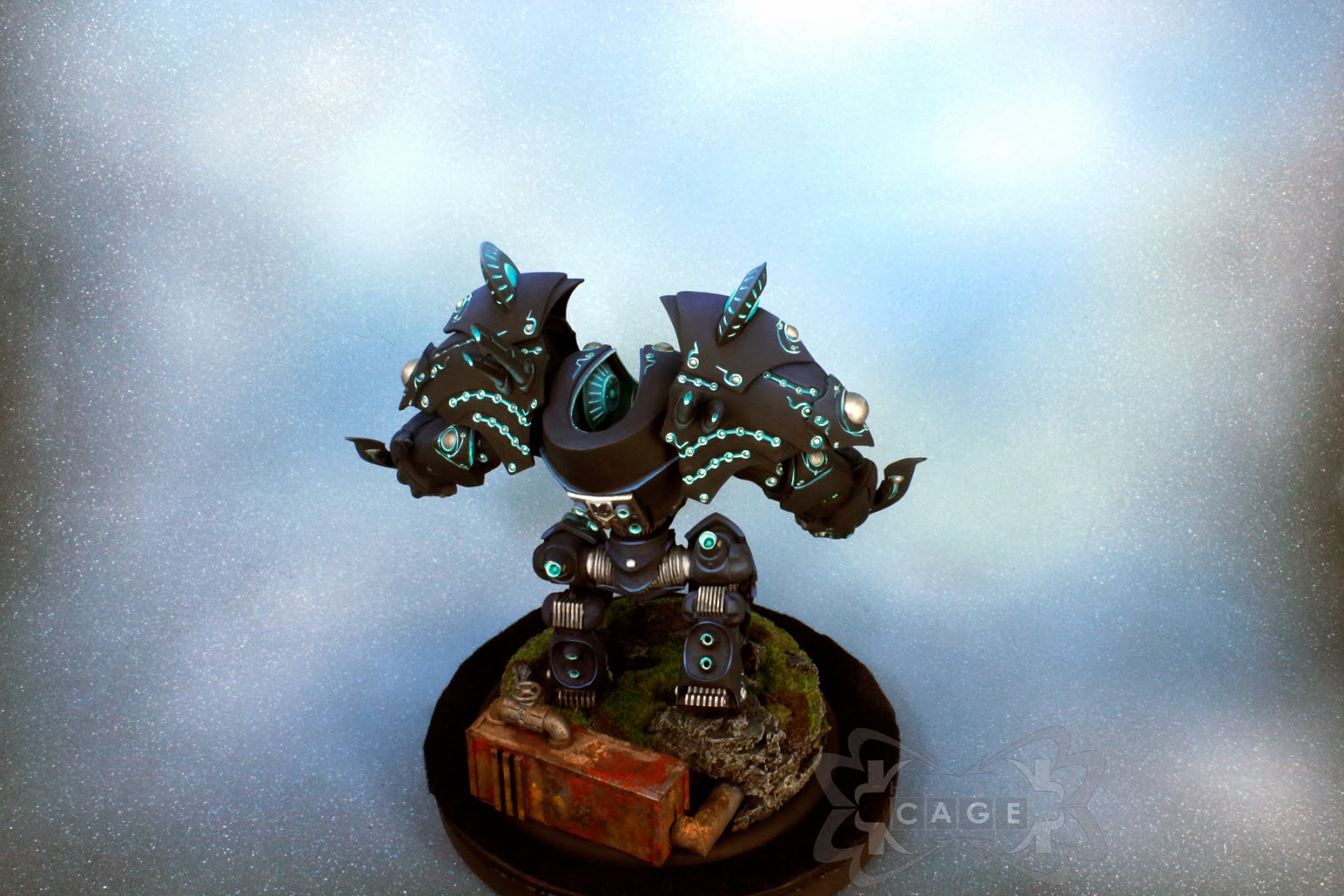 Hamster Cage Studio: LED lit Hyperion -- Retribution of Scyrah Tron Theme