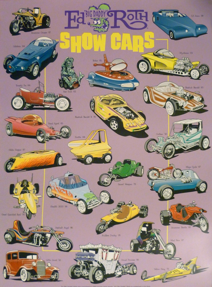 Forestdweller: Ed Roth Show Cars