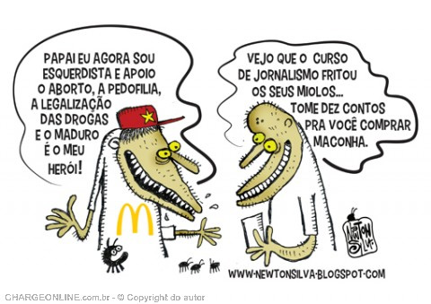 HUMOR: VEJA AQUI AS 3 MELHORES CHARGES DO DIA: