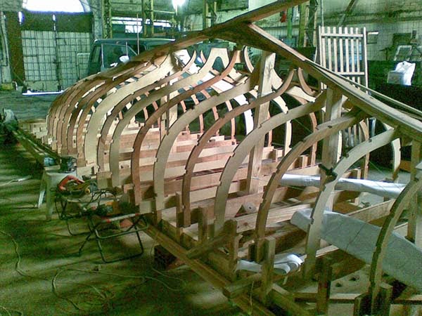 Construccion de Velero Dragon - Building Dragon Sailboat - La Boca ...