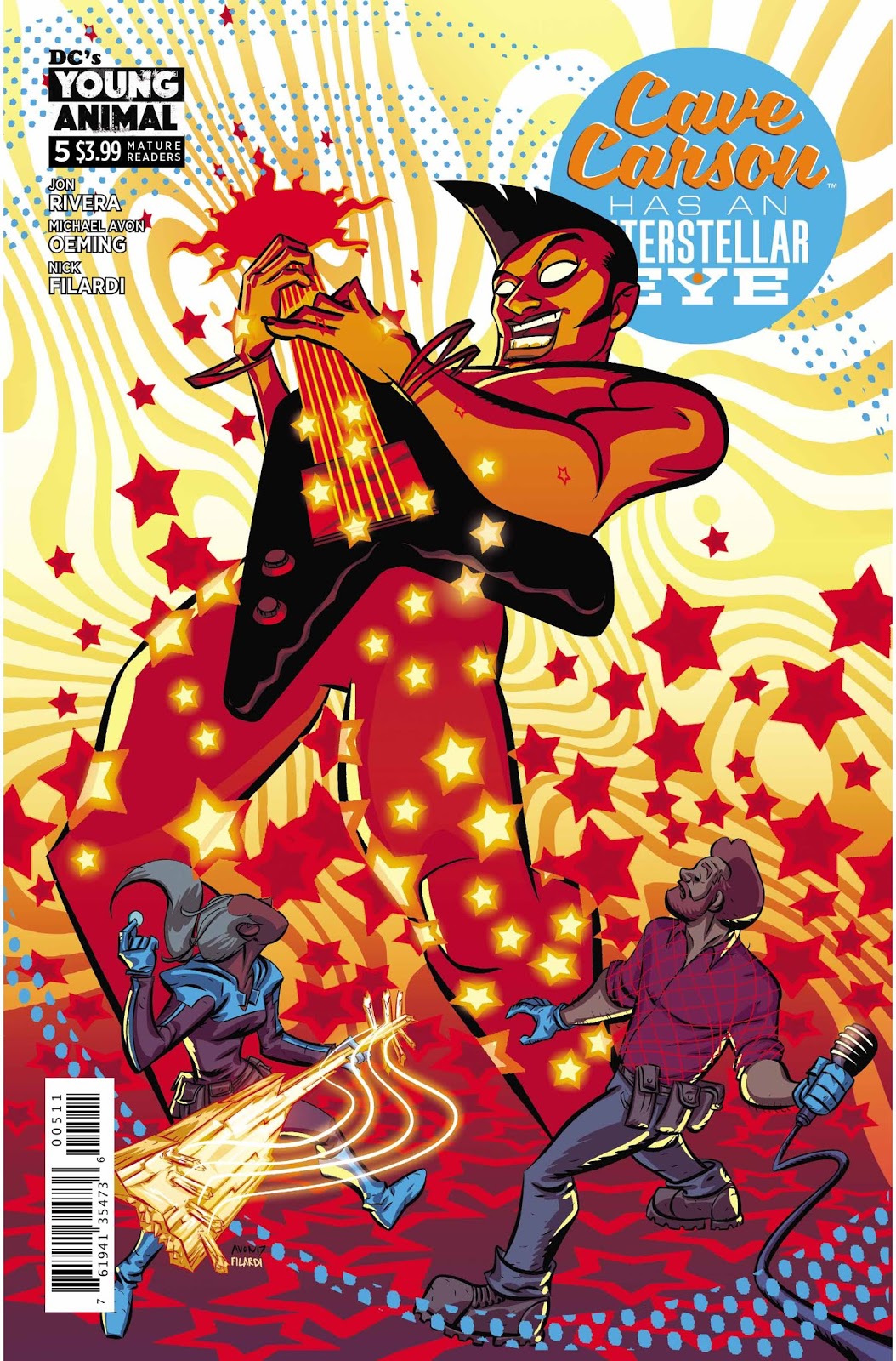 Weird Science DC Comics: Cave Carson Has an Interstellar Eye #5 Review ...