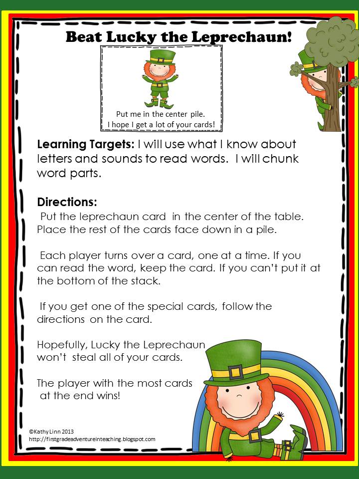 Kathy's First Grade Adventure: Reading Decodable Words - Playing ...