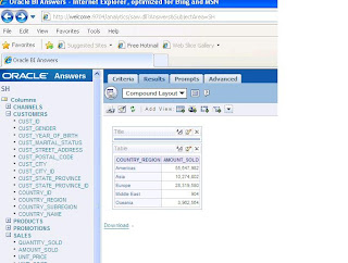 OBIEE: what is the use of Bins in obiee