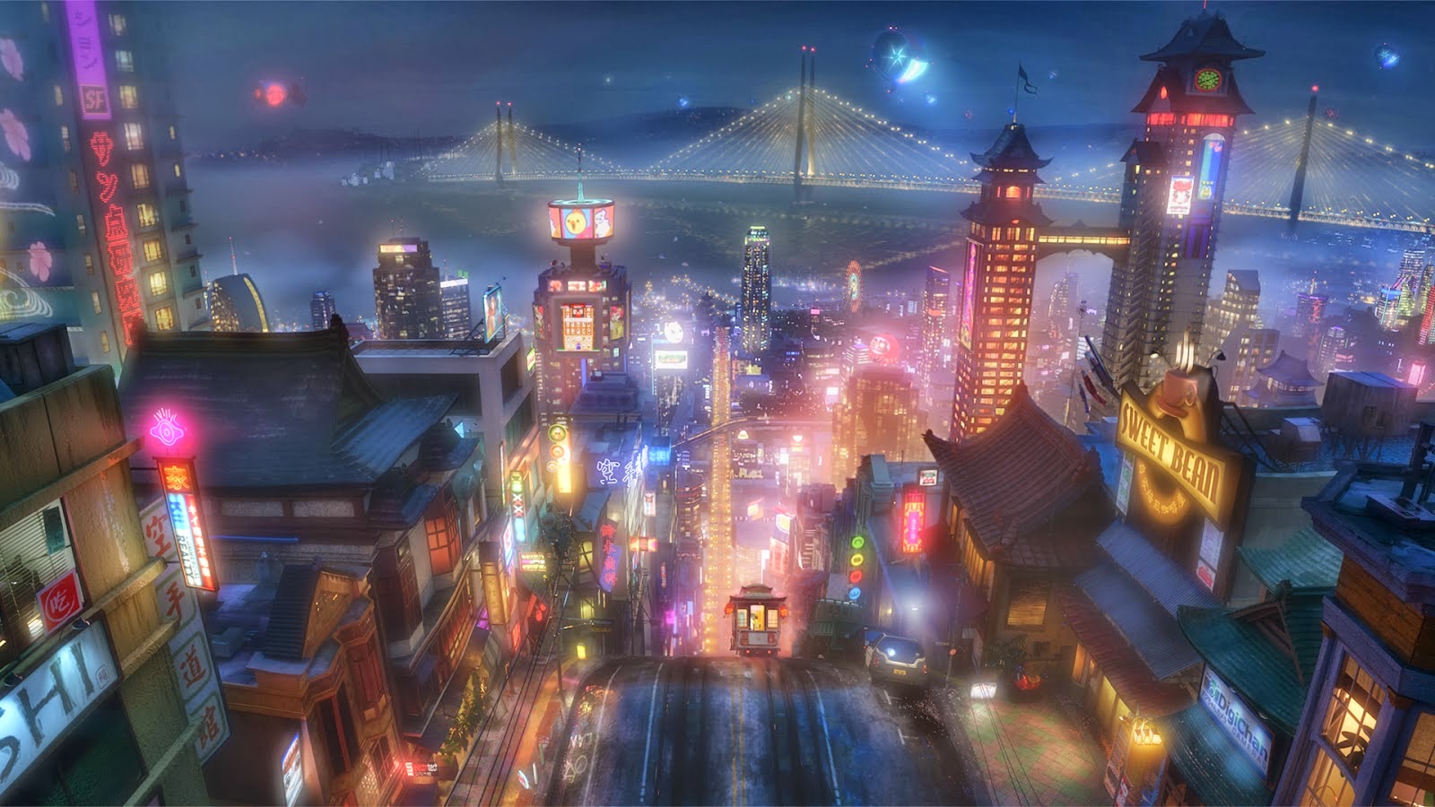 Animated Film Reviews: Big Hero 6 from Disney/Marvel - European Poster