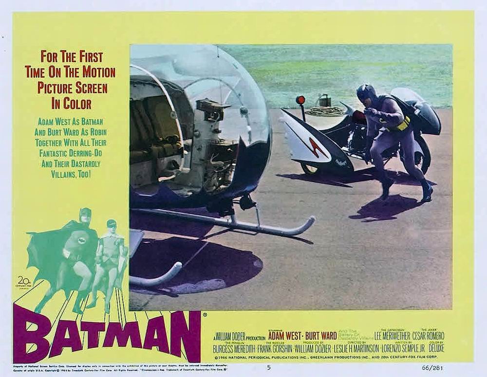 100 Years of Cinema Lobby Cards: Batman (1966)