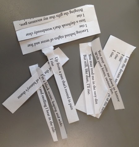 Hands-On Activities: Food Pyramid, Maya Angelou and Advertising