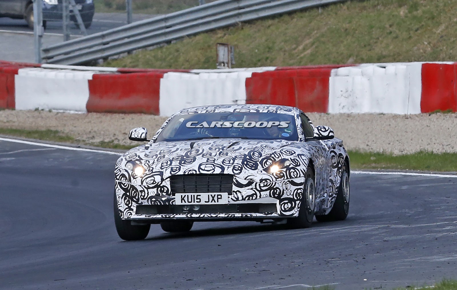 Aston Martin DB9 successor spied testing - To get turbo'd V8s and V12s ...