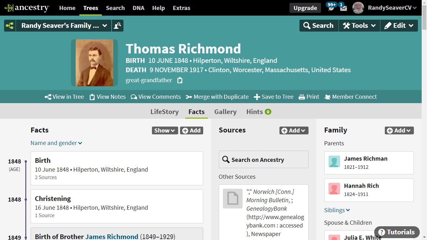 Genea-Musings: Ancestry.com Changes Their Site Look and Feel