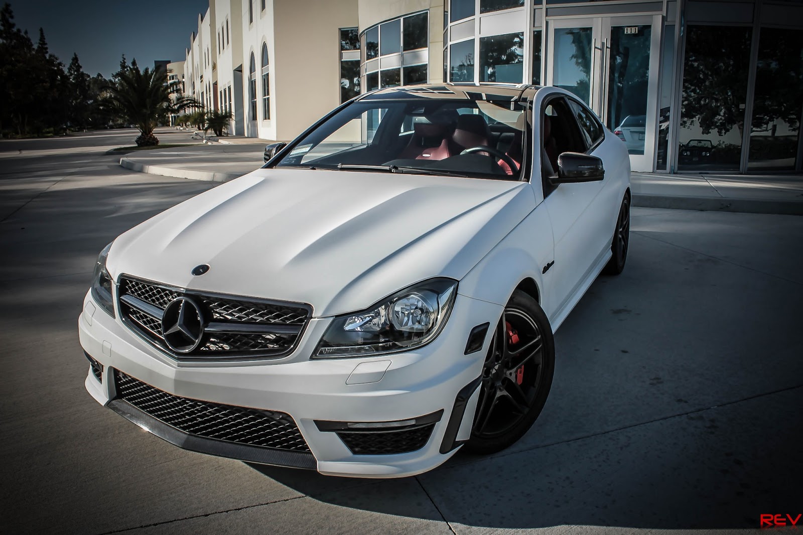 European Vision Autoworks: "White Series" Mercedes-Benz C63 Coupe