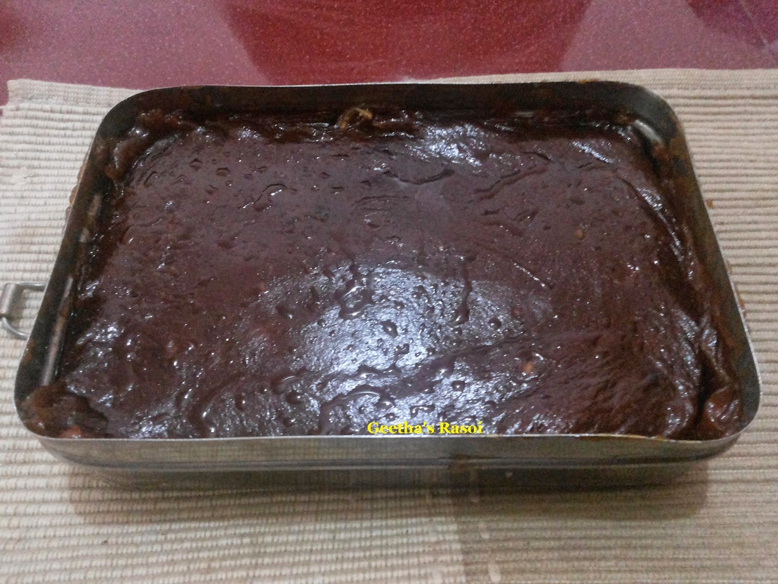 Geetha's Rasoi...: Kela Halwo (Banana halwa)