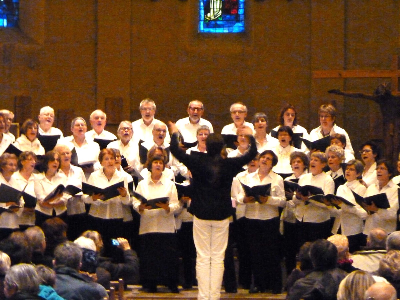 L'EGLISE REMPLIE PAR LE CHANT CHORAL - Le blog de St Marcel lès Valence ...