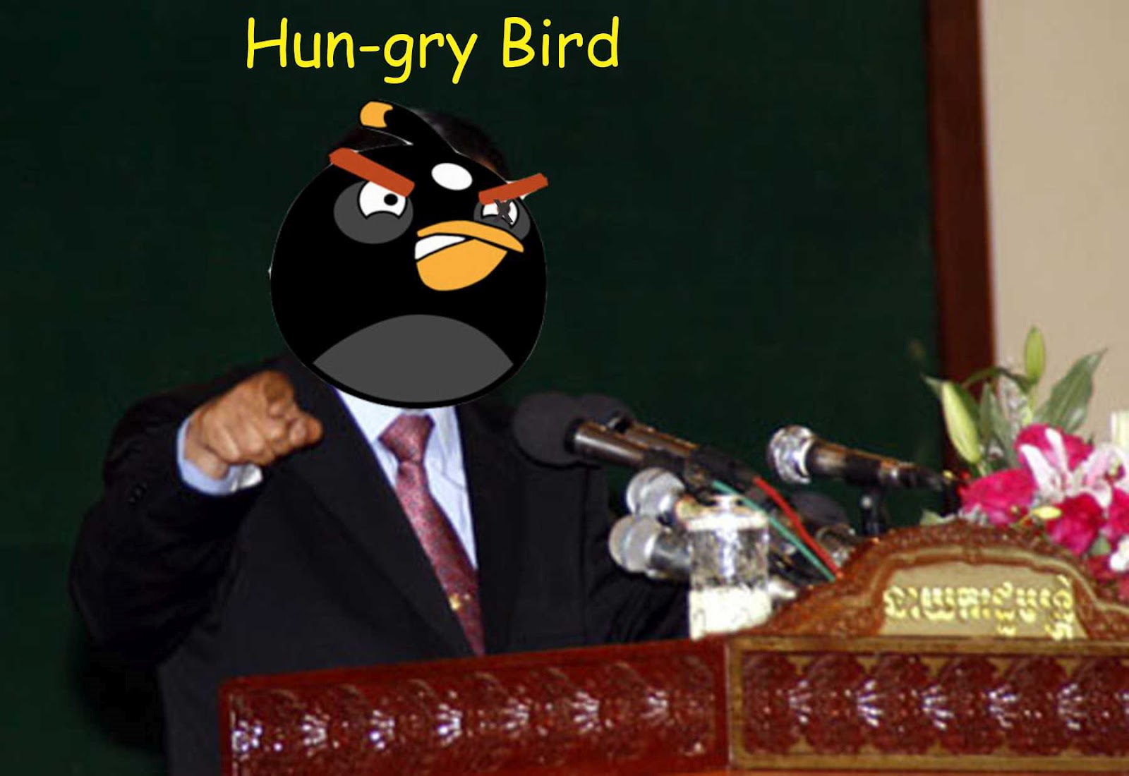KI Media: Don't forget to listen to Hun-gry Bird fibbing this morning!