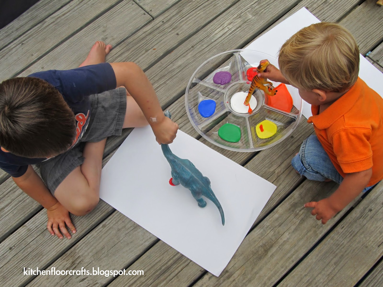 Kitchen Floor Crafts: Quick Pick & Project of the Week: Dinosaur Stomp ...