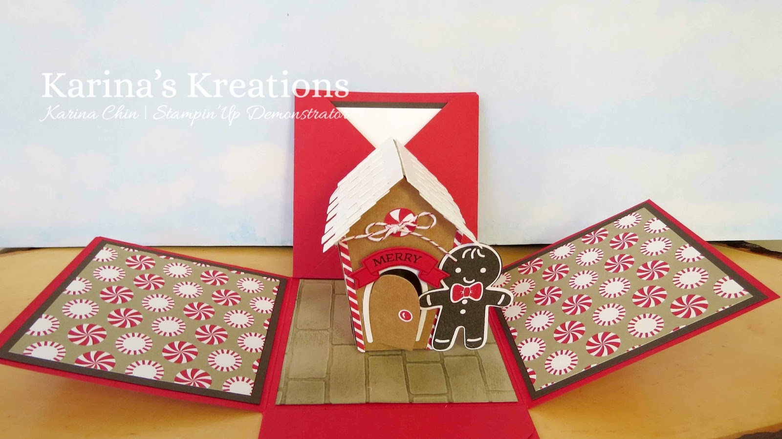 Cookie Cutter Christmas Explosion Box! - Karina Chin, Stampin' Up ...