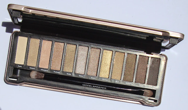 little white truths: Models Prefer Nude Eyeshadow Palette - review
