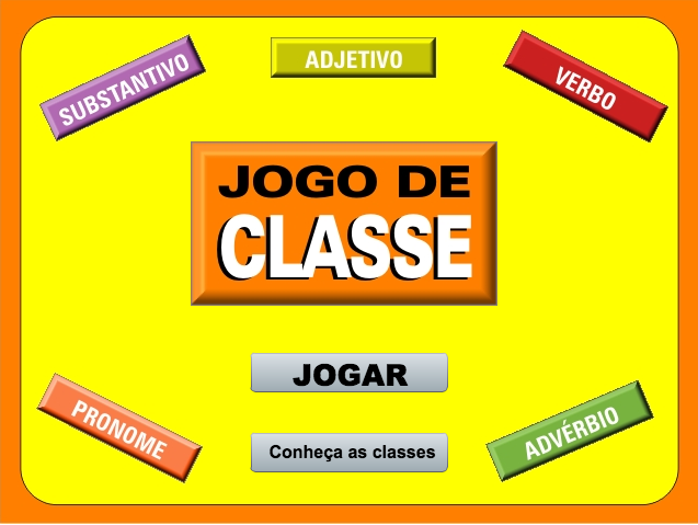 Lições práticas: JOGOS DE GRAMÁTICA - Classes de palavras