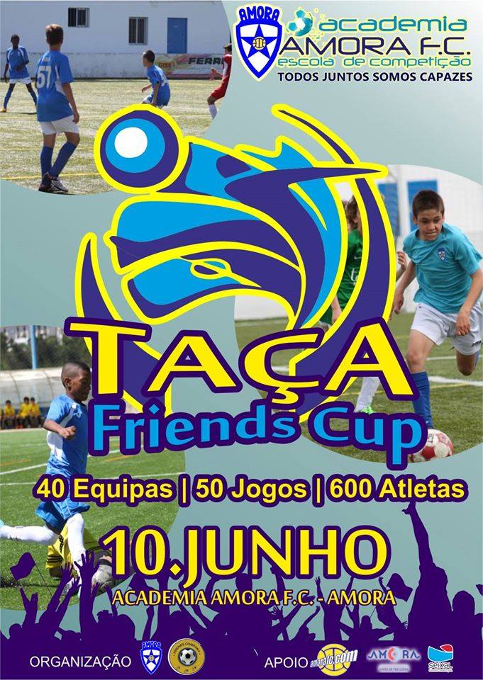 Taça Friends Cup na Academia Amora FC | FUTEBOL NA MARGEM SUL