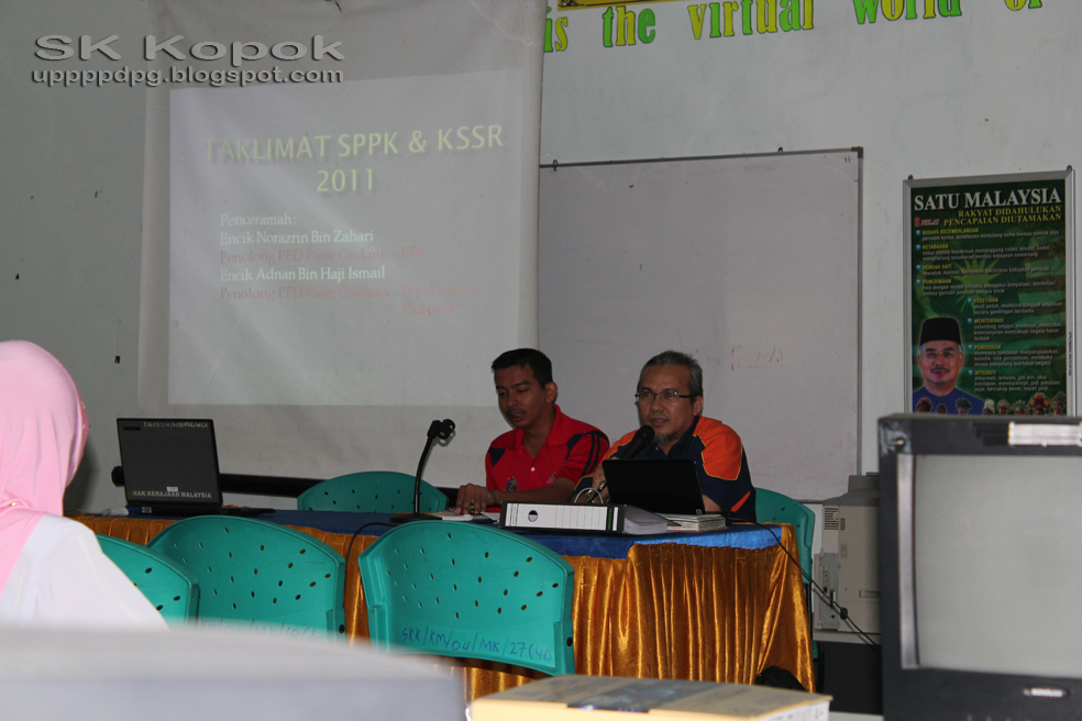 Unit Penilaian dan Peperiksaan: Taklimat Pelaksanaan SPPK - SK Kopok