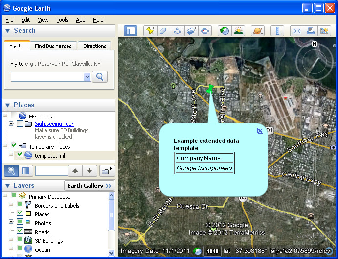 Dominoc925 Example Kml For Displaying Extended Data In Balloons