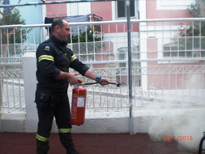 Πυθαγόρειο Νηπιαγωγείο: Πυροσβεστική εβδομάδα