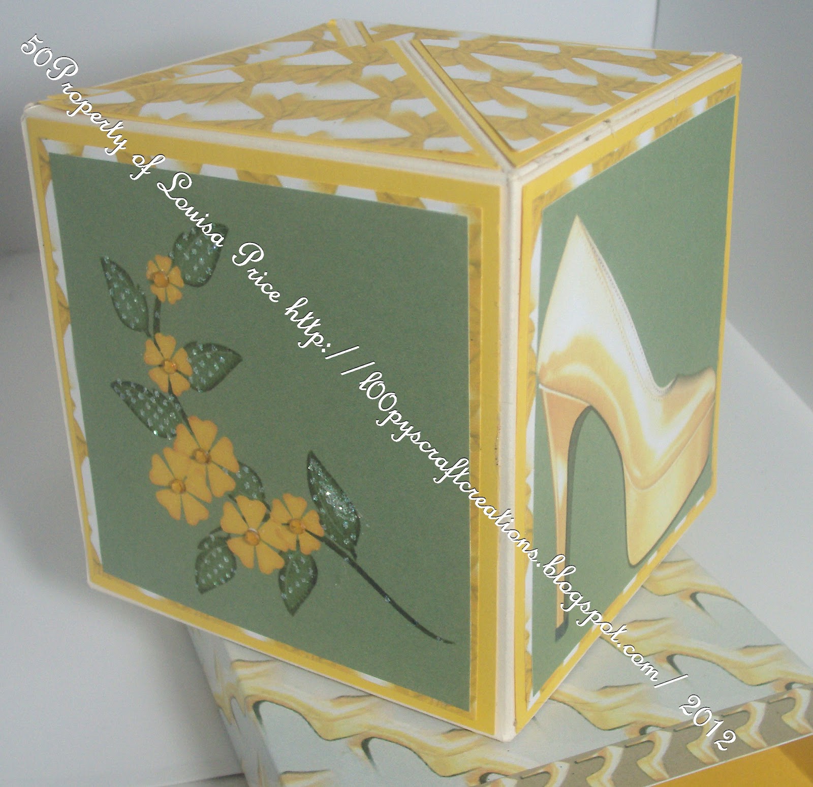 Lou P's craft creations: Mel Heatons Spring card
