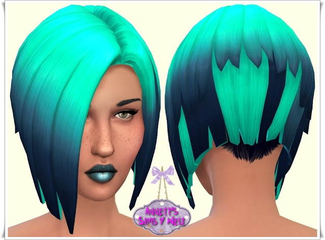 Annett's Sims 4 Welt: Rainbow Hair - Part 1