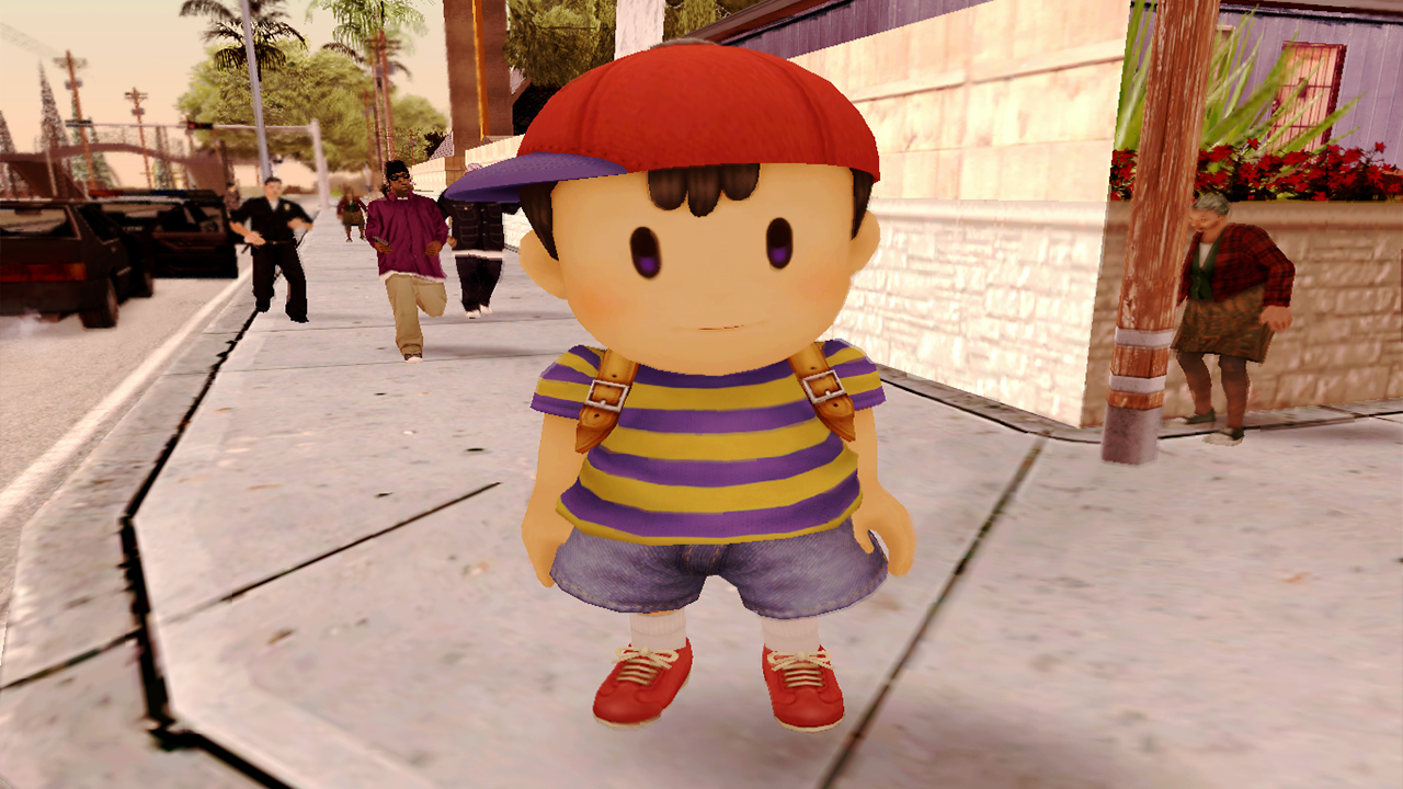GTA Amazing: Ness - Super Smash Bros. Brawl