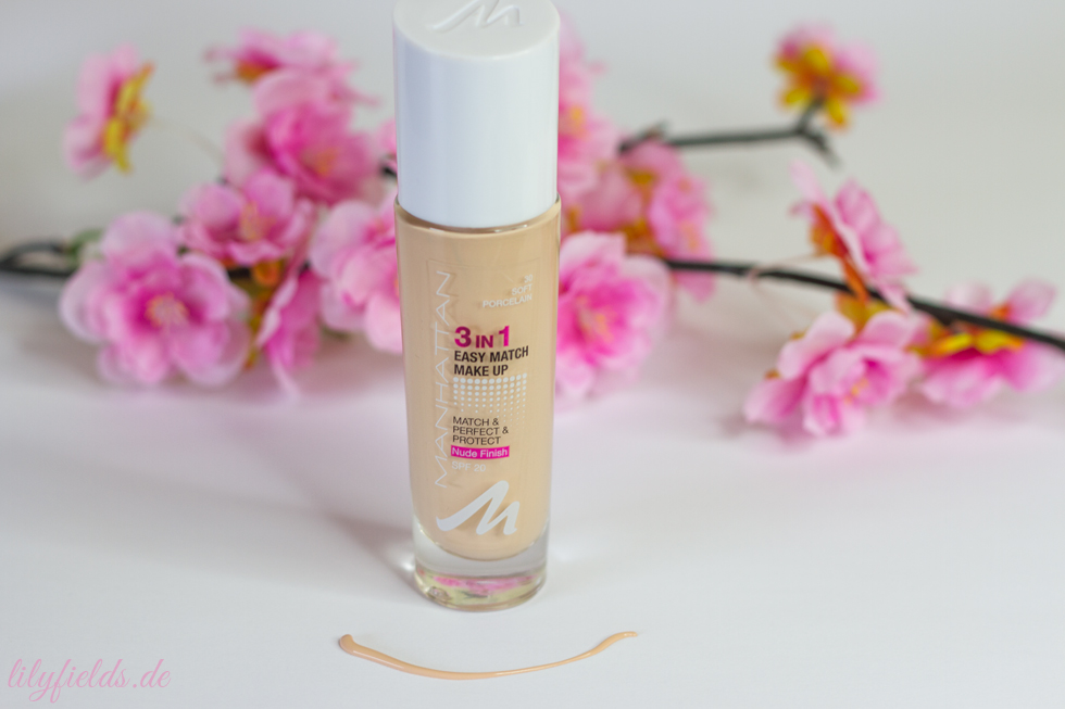 3 in 1 Easy Match Make Up von Manhattan Cosmetics - Lilyfields
