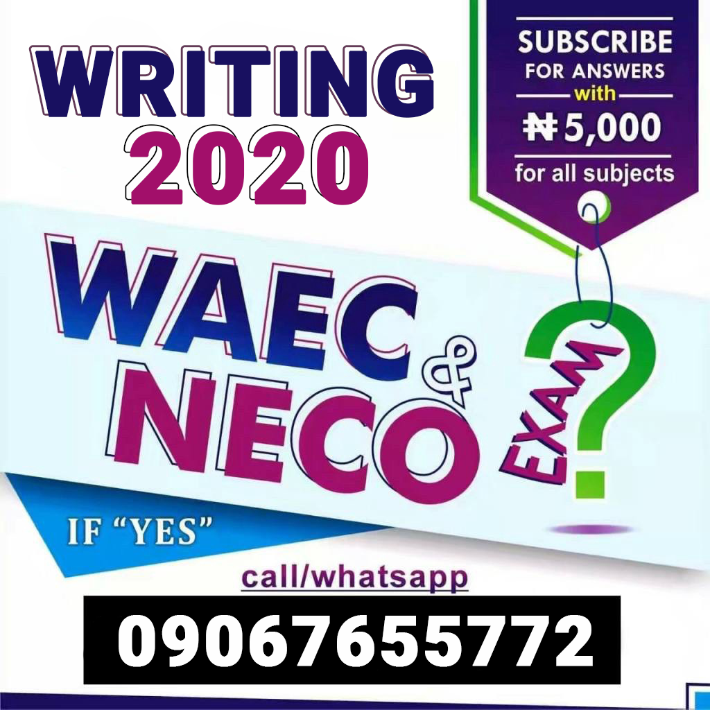 waec timetable - 2020 WAEC Expo Answers; 2020/2021 WAEC Runz; 2020 WAEC ...