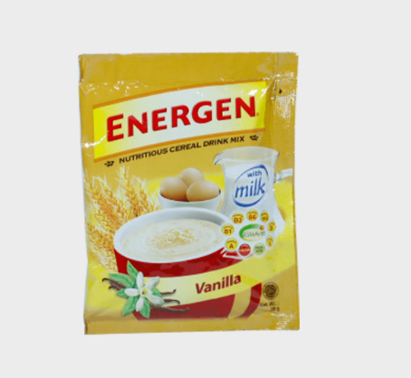 Energen-cereal untuk tambahan energi: Energen-Cereal untuk Tambahan Energi.