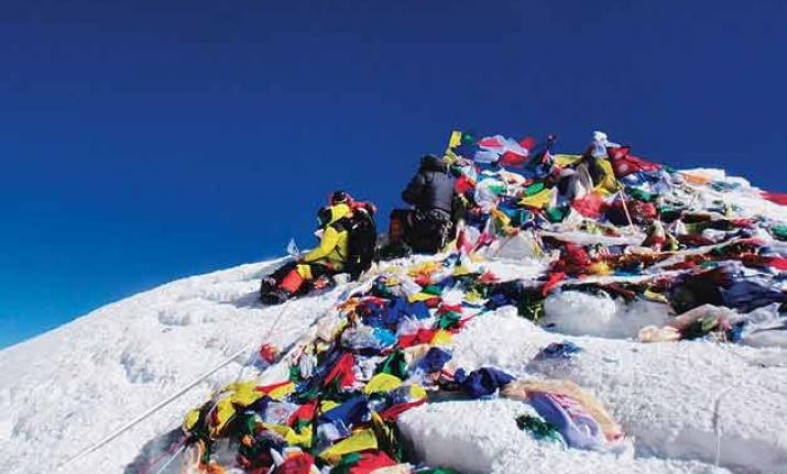 Mt. Everest's summit routes are highest trash dumps in the world!! - a ...