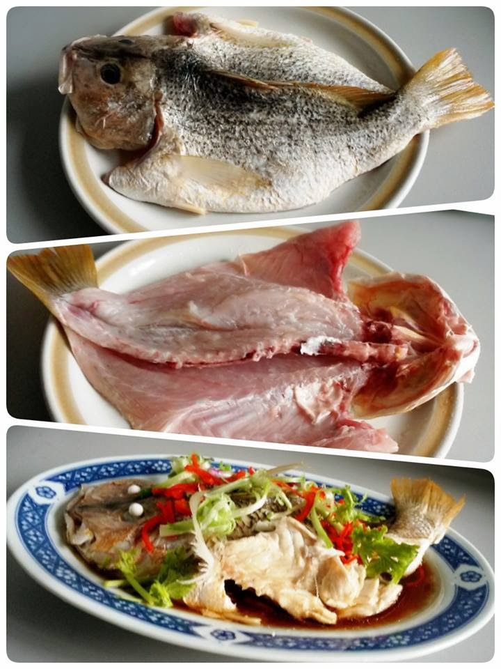 Steamed Black Garoupa by Florence Neo