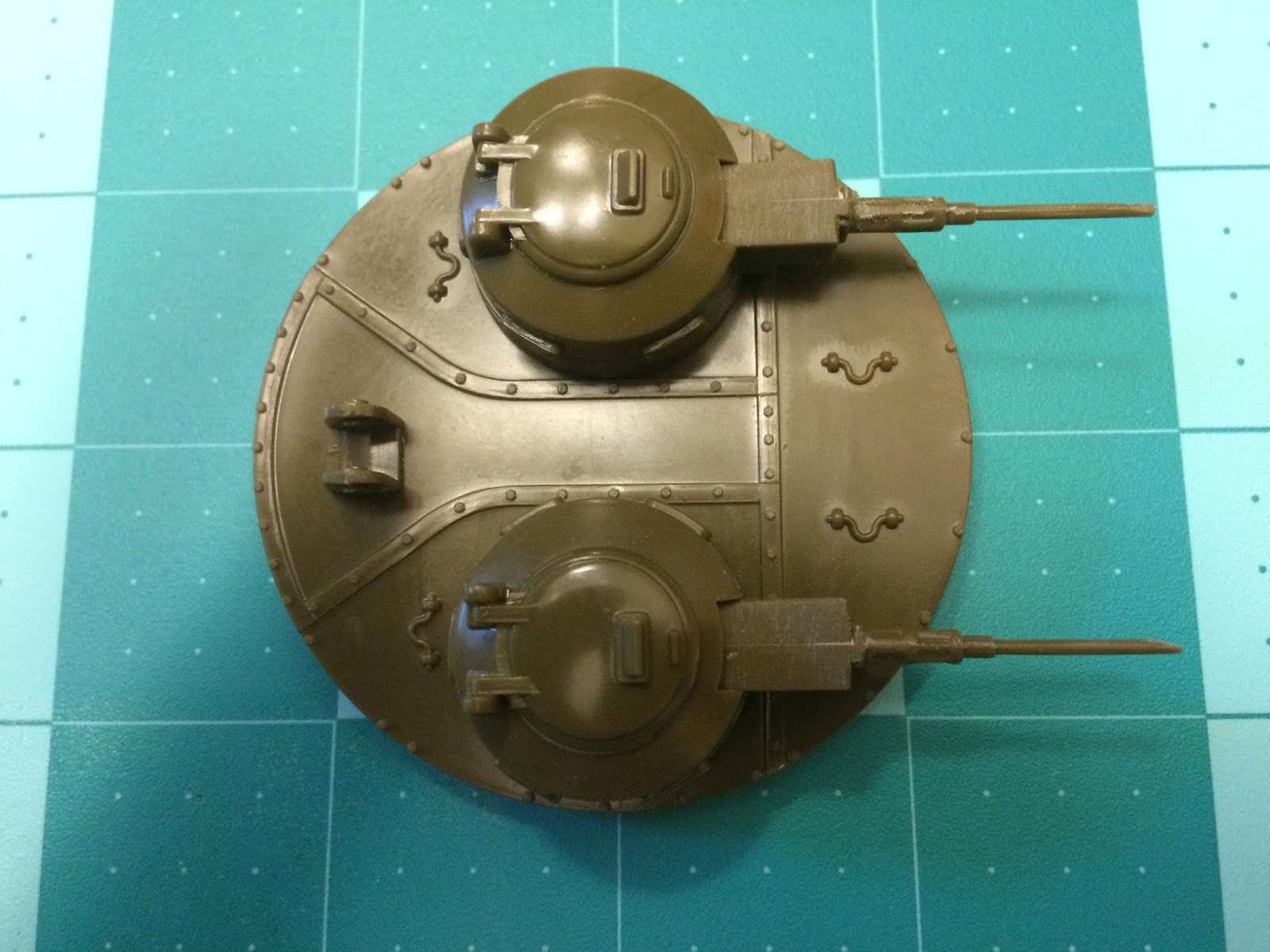 My Military Models: Step 4: Turret and Gun Mounts