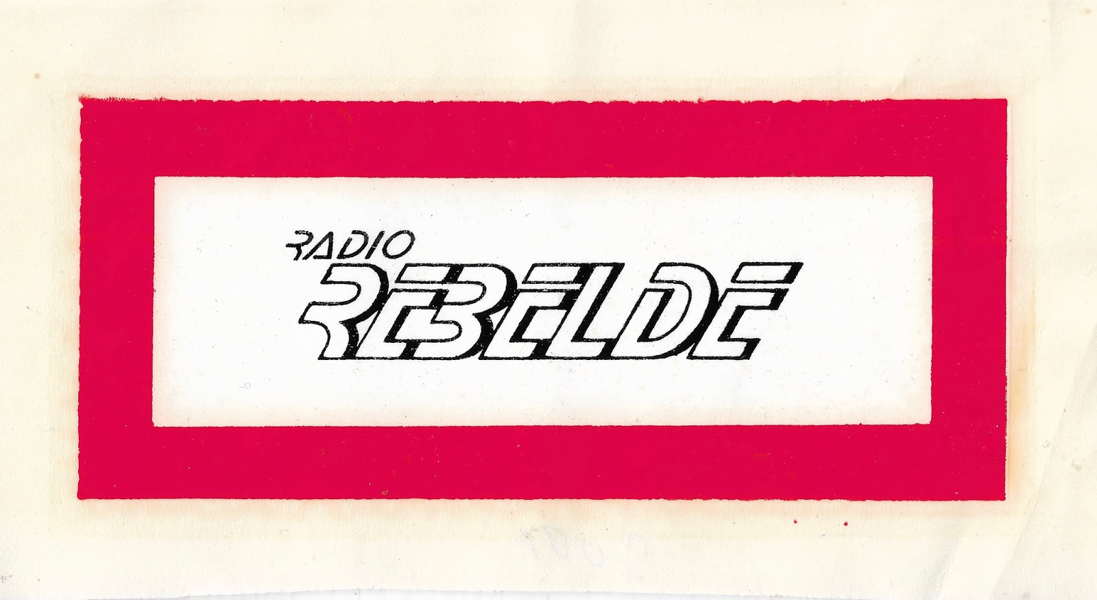 Radio Sticker of the Day: Cuba / Habana Radio / Radio Rebelde