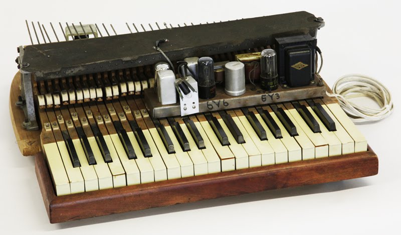 MATRIXSYNTH: 1948 HAROLD RHODES PRE PIANO VINTAGE ELECTRIC BASS KEYBOARD