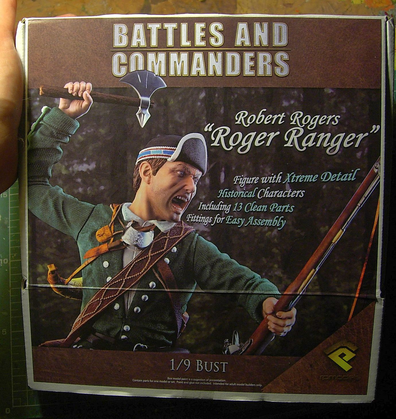 The Mad Hamster's Modelling: Inbox - RPModels - Rogers' Ranger - skala 1/9