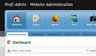 1 Profi Admin Website Administration Template