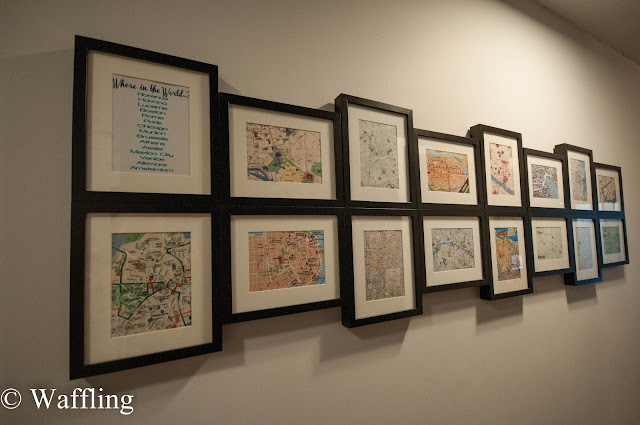 How To Make A Wall Map Gallery That S Sure To Be A Conversation Starter ...