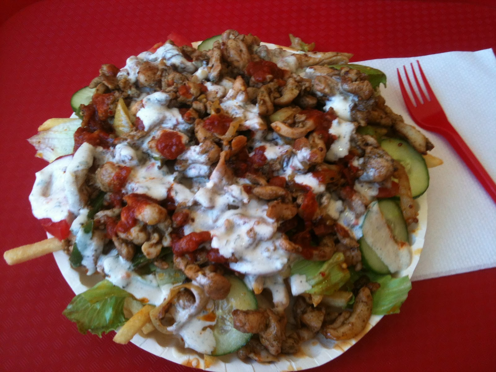 Gyros Special na frytkach, czyli dużo, tanio i bardzo smacznie - Street ...