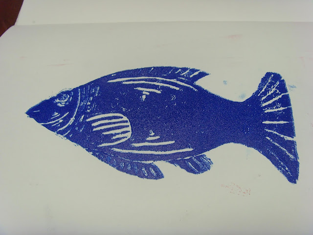 Corbet Art: Exploring poly block printing