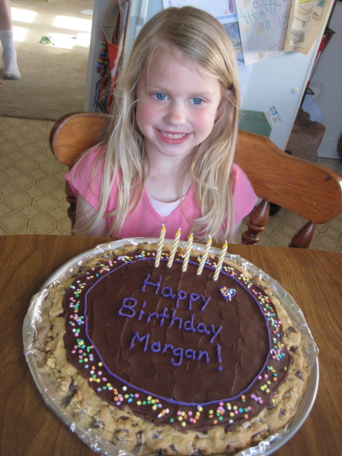Kristie's Notes: Morgan's 5th Birthday