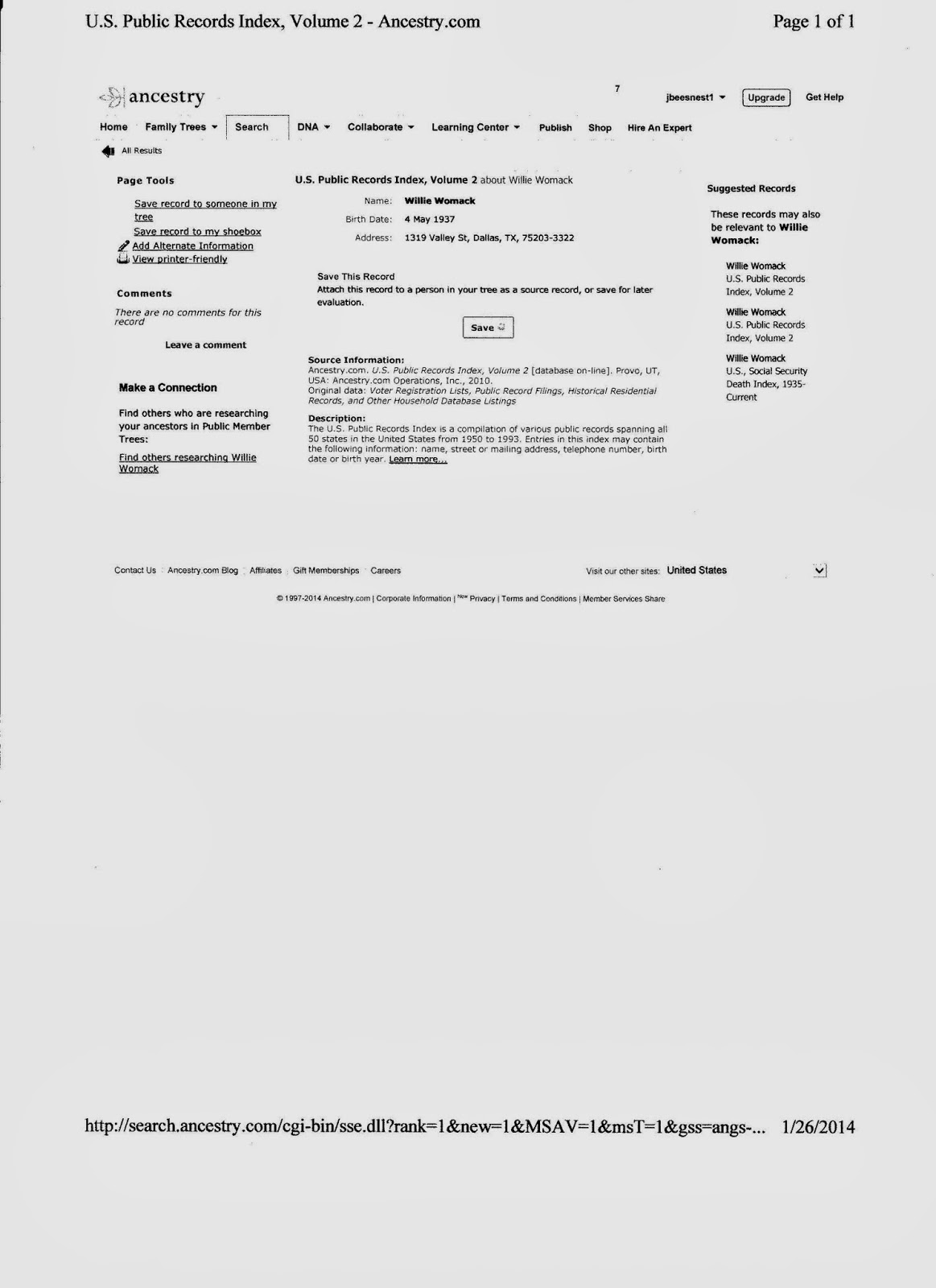 The Black Tree: The Life of Willie Mae Womack - Daughter of Ras Womack ...