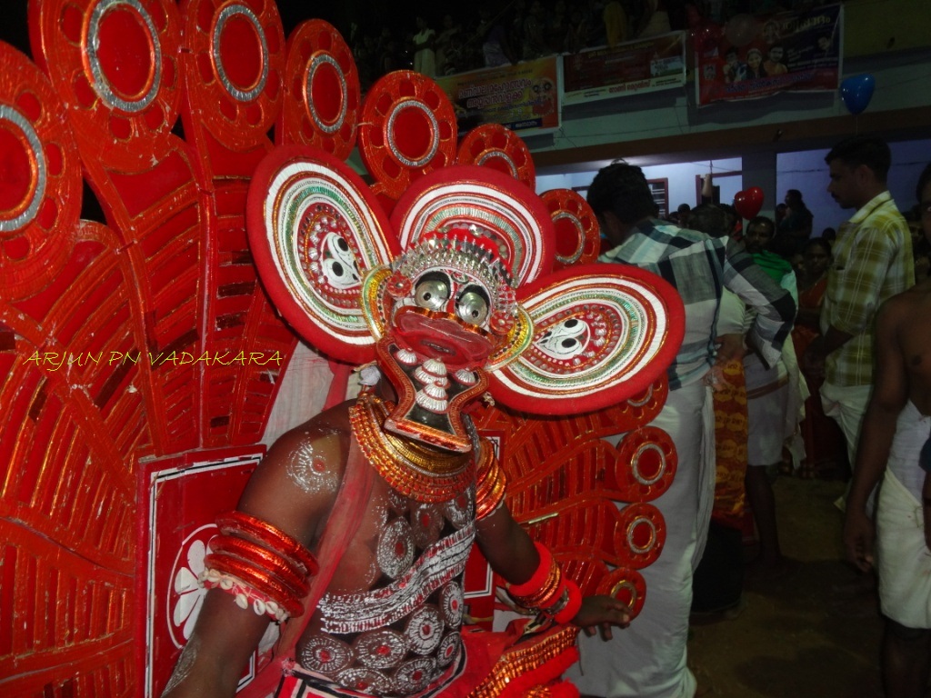 THEYYAVUM THIRAYUM: KUTTICHATHAN THEYYAM BY ARJUN PN VADAKARA