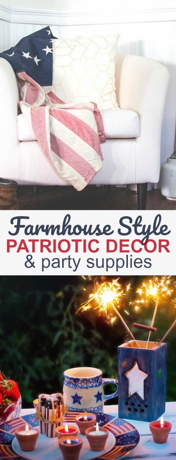 Brandi Raae: Farmhouse Style Patriotic Decor & Party Supplies