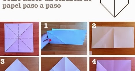Cómo hacer una carta con forma de corazón ~ Portal de Manualidades