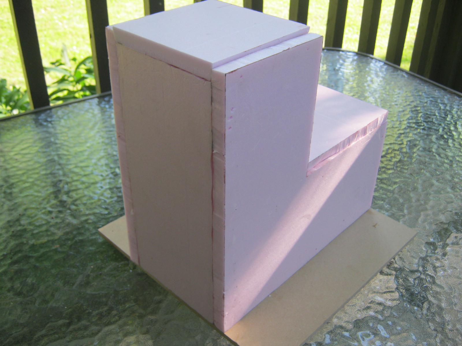 The Dark Workshop: Terrain: Destroyable Pink Foam Intact Building