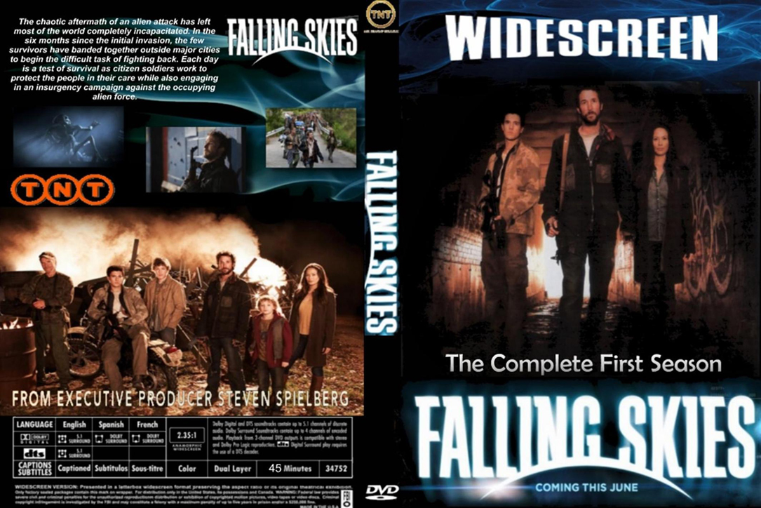 Minhas Capas: Capa DVD - Falling Skies Season 1